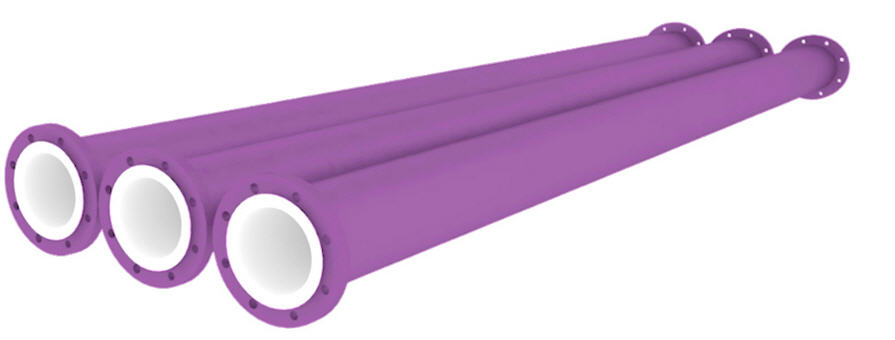 PP-PVDF-PTFE- Lined Pipe Spools | PEXit
