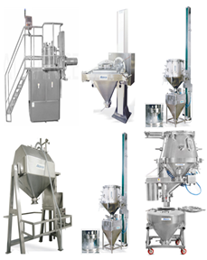Rapid Mixer Granulator, Conta Blender, Octagonal Blender, Tipper And ...